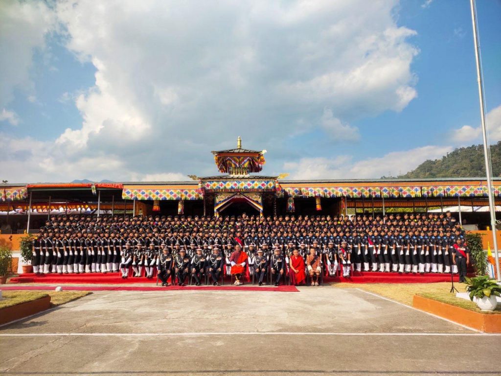 Passing Out Parade at Royal Bhutan Police Training Institute, Jigmeling ...