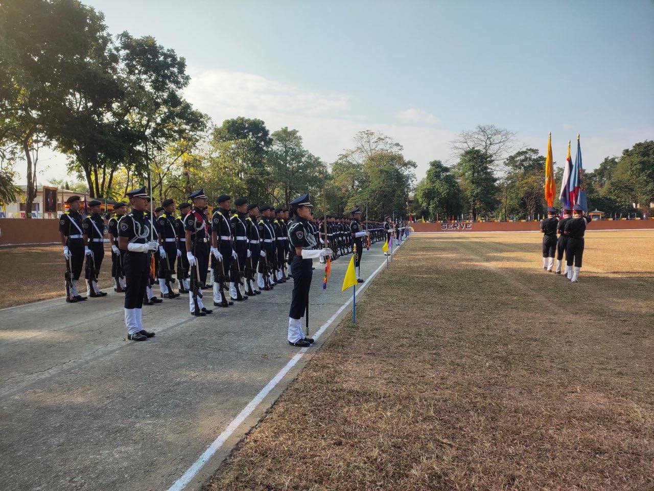Passing Out Parade at Royal Bhutan Police Training Institute, Jigmeling ...