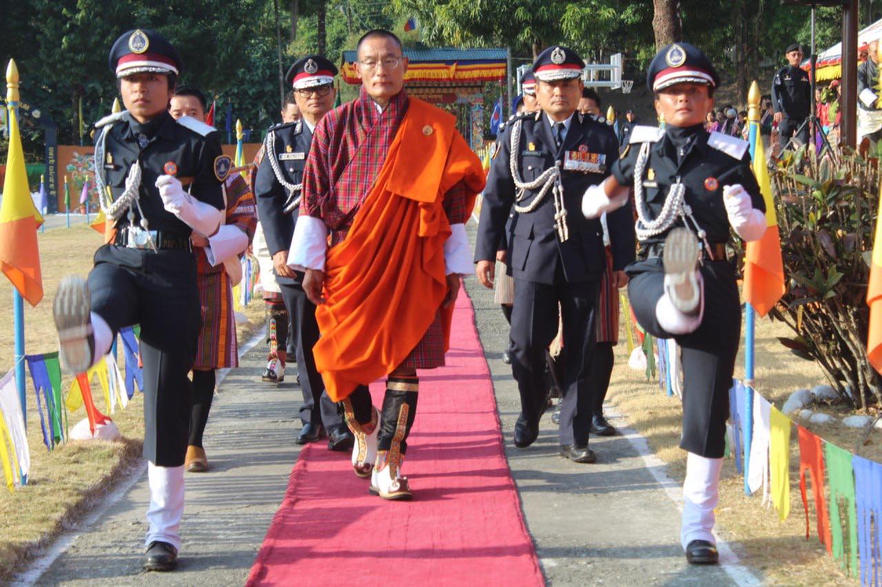 Passing Out Parade at Royal Bhutan Police Training Institute, Jigmeling ...