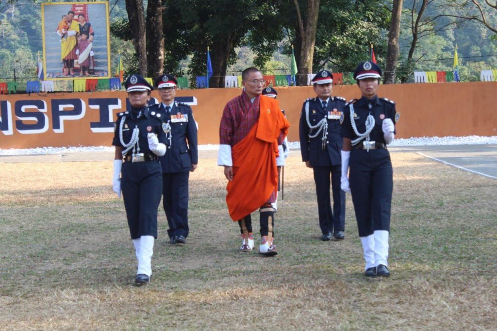 Passing Out Parade at Royal Bhutan Police Training Institute, Jigmeling ...