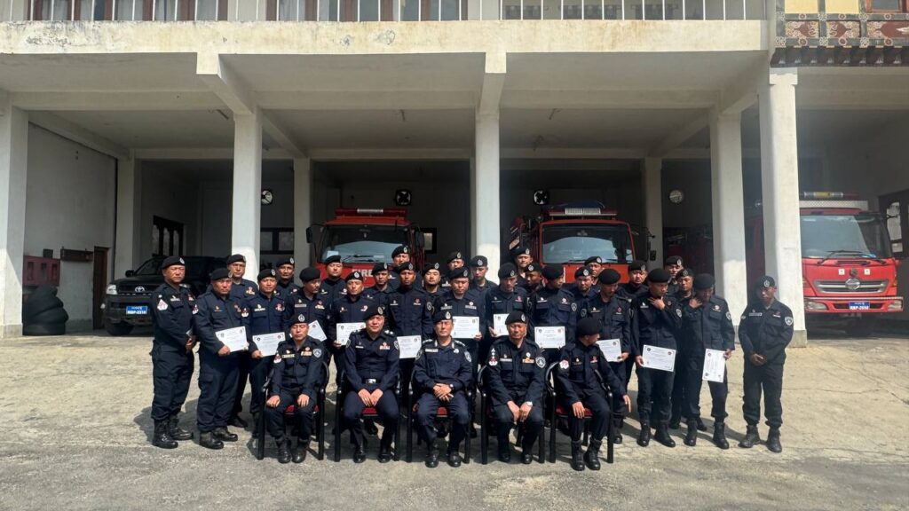 Closing Ceremony of 2nd Batch of Basic Firefighter Induction Training ...
