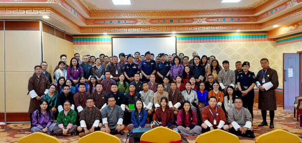 The Royal Bhutan Police educated hotel and restaurant staff on safety ...